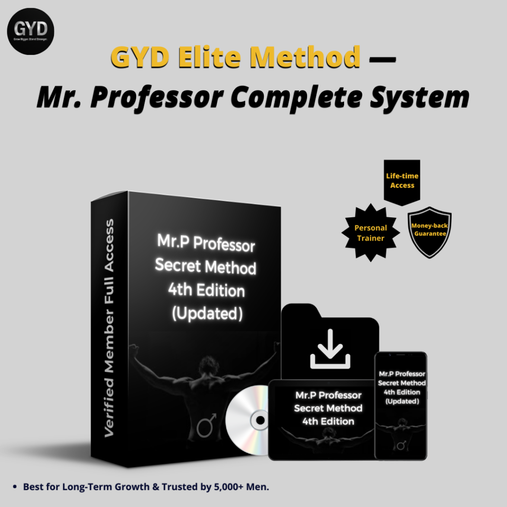 Mr. P Professor Secret Method - The Bigger The Better